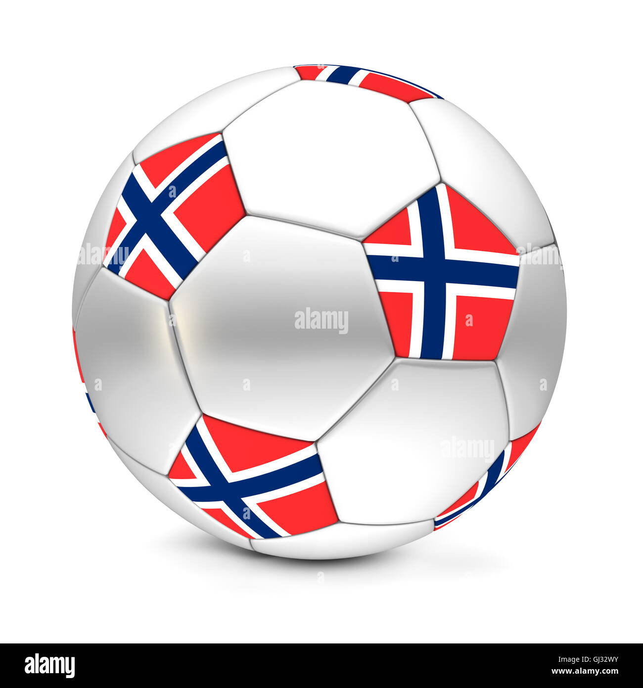 Soccer Ball/Football Norway Stock Photo - Alamy