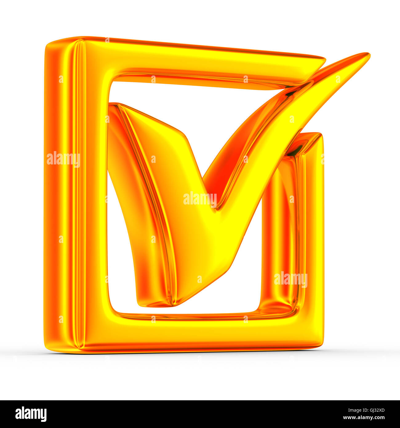 big positive symbol on white background. Isolated 3D image Stock Photo ...