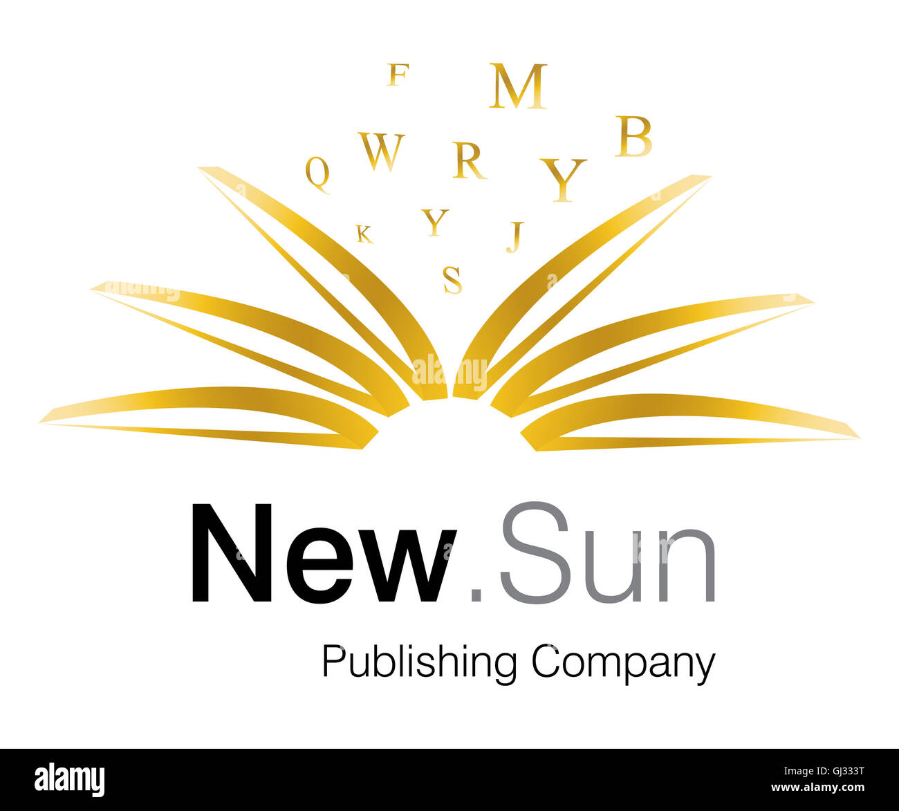 Logo Design for Publishing company Stock Photo - Alamy