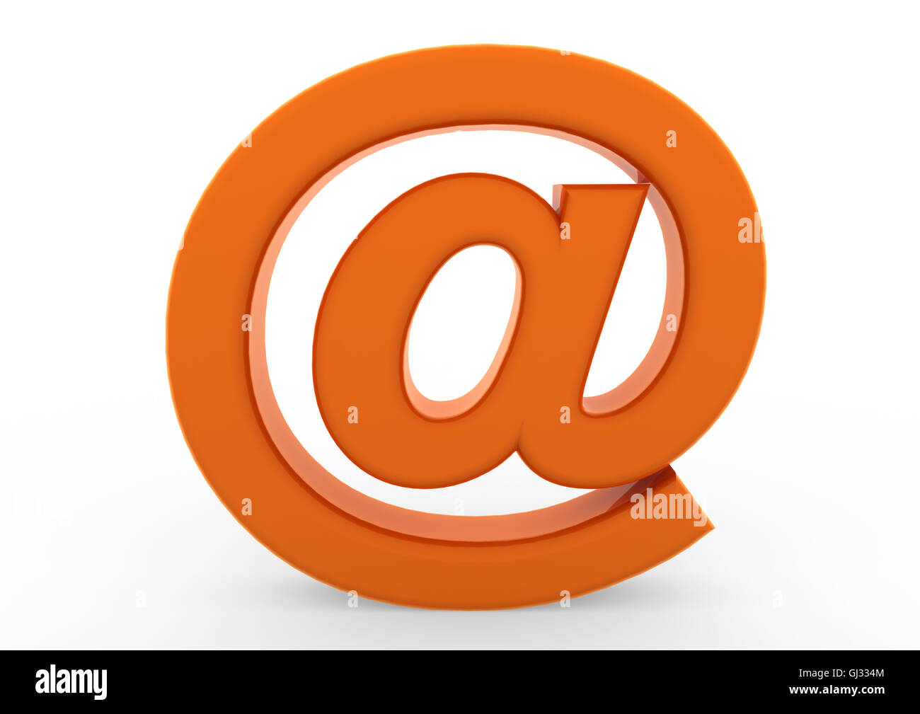 Email sign 3d globe hi-res stock photography and images - Alamy