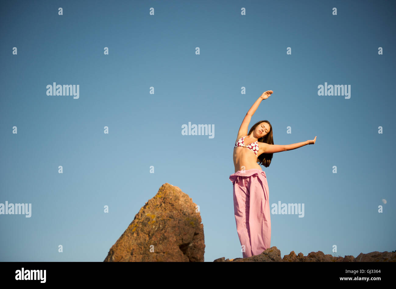Top of the world Stock Photo - Alamy