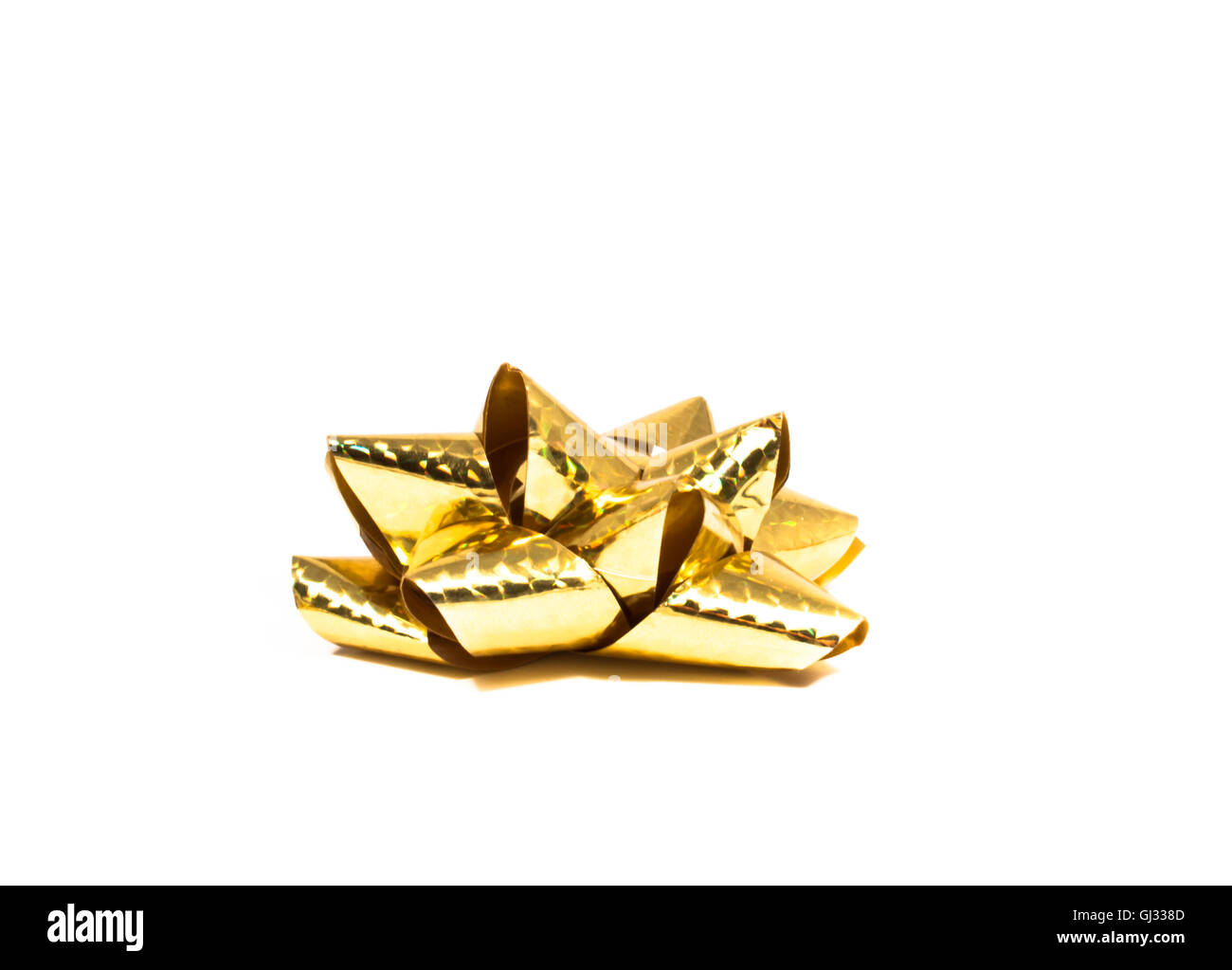 Gold with ribbon Cut Out Stock Images & Pictures - Alamy