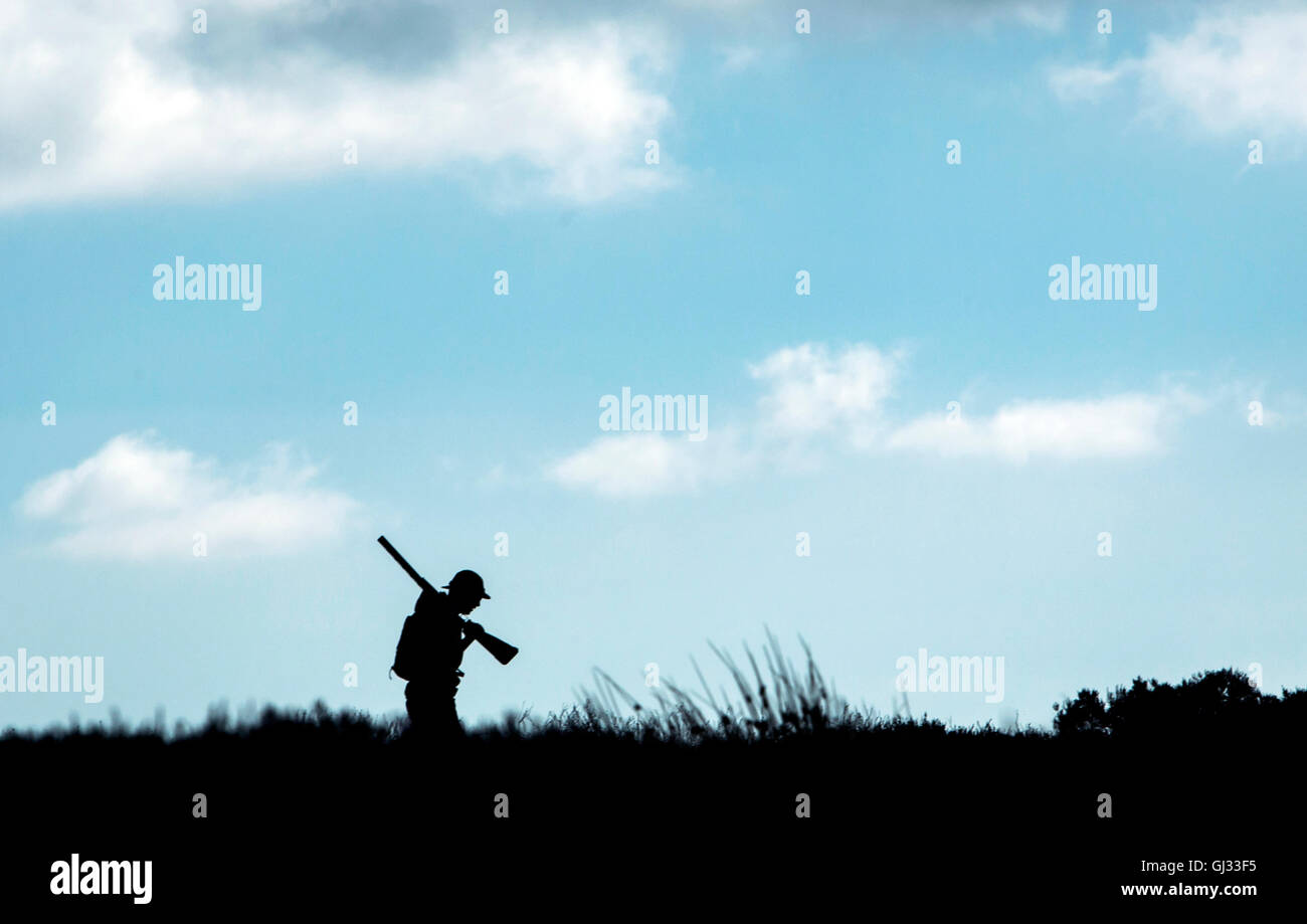 The start of the grouse shooting season gets underway on Spaunton Moor ...