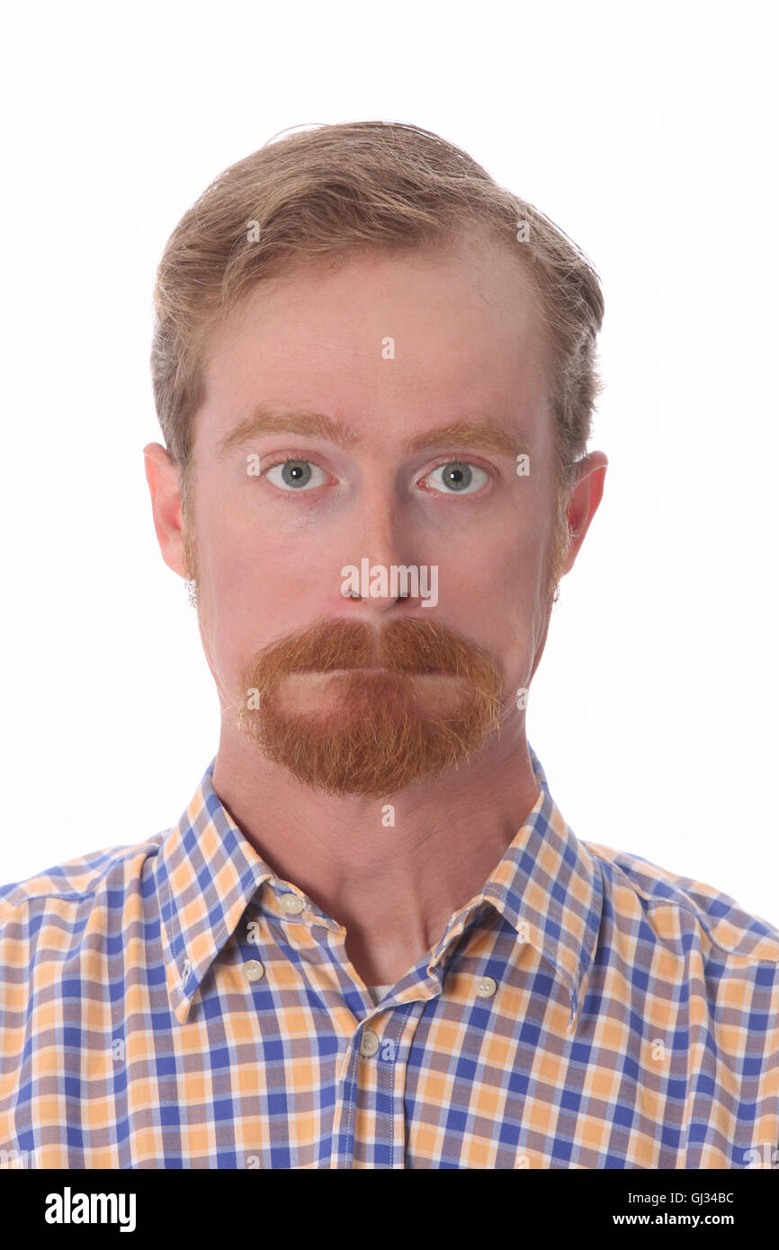 Portrait of funny man Stock Photo - Alamy