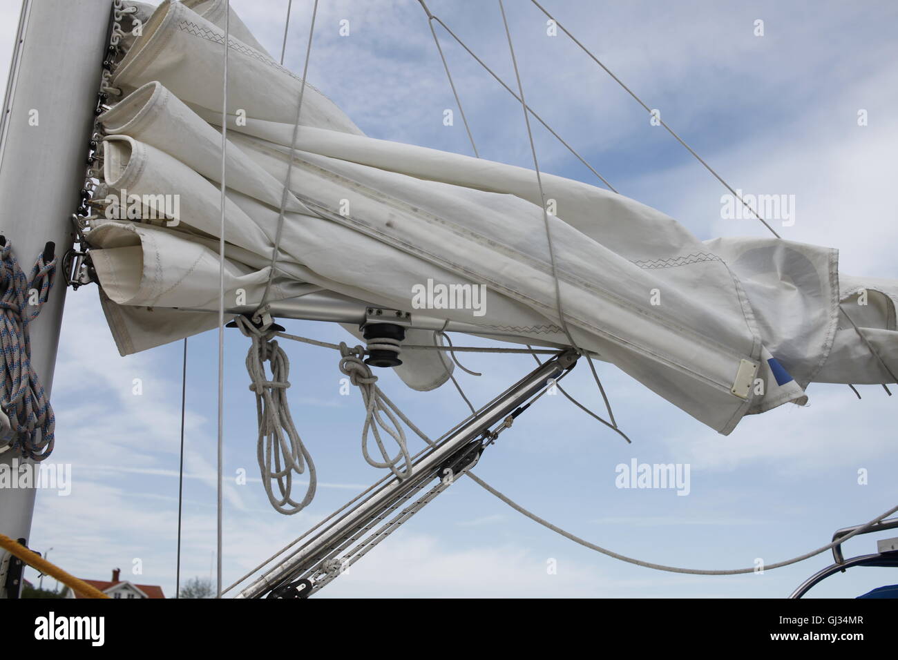 Steel sail boat hi-res stock photography and images - Alamy