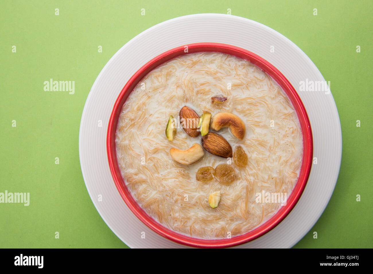 sweet Kheer or khir payasa, gil-e-firdaus, fereni also known as Sheer ...