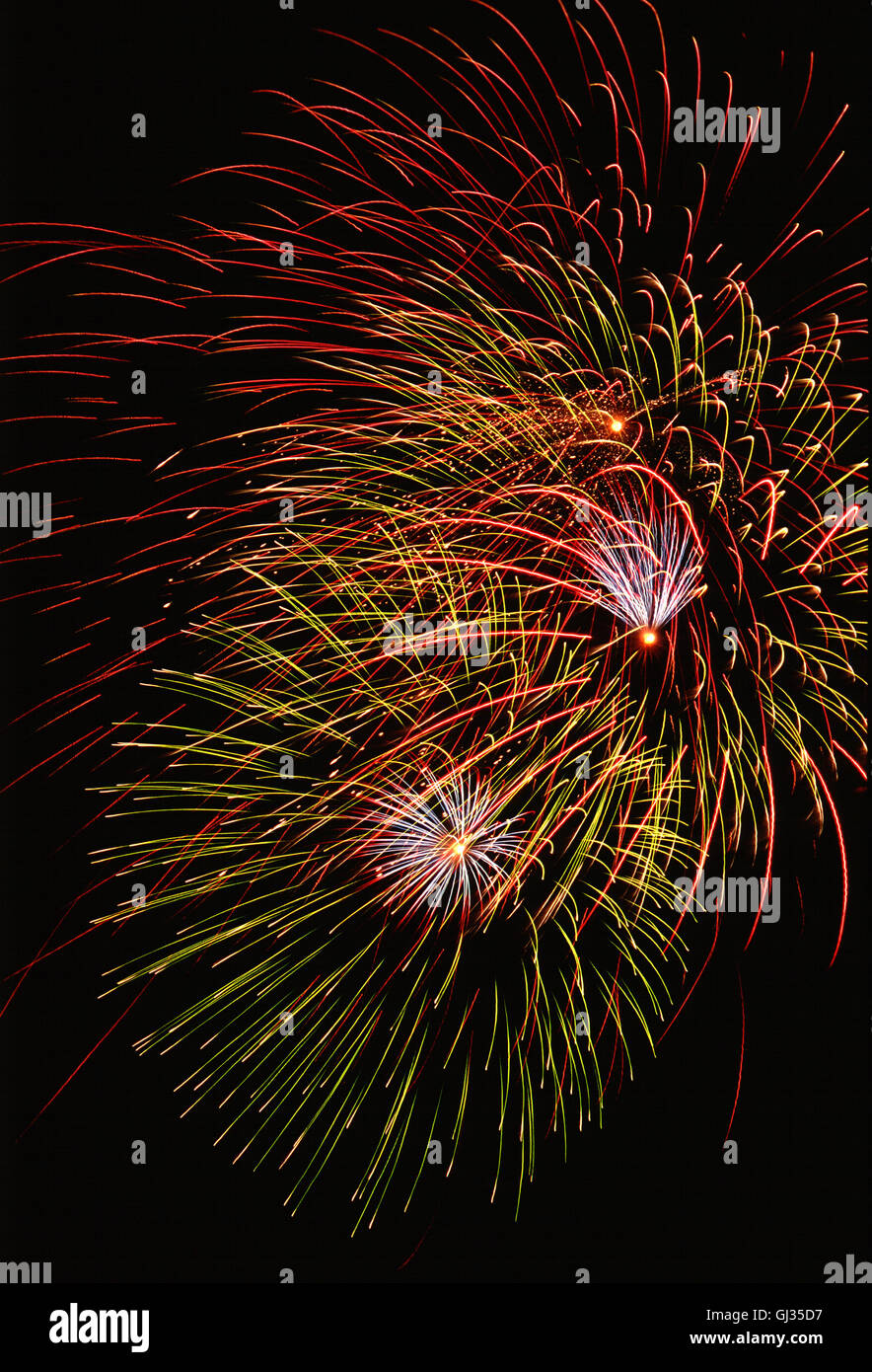 German fireworks display by Nico-Lünig Event GMBH from Germany Stock ...