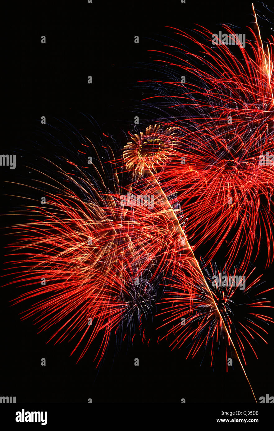 German fireworks display by Nico-Lünig Event GMBH from Germany Stock ...