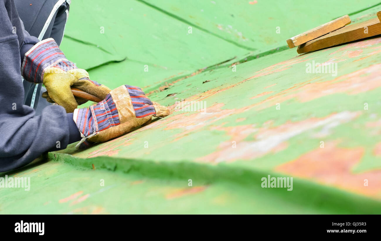 Fading paint hi-res stock photography and images - Alamy