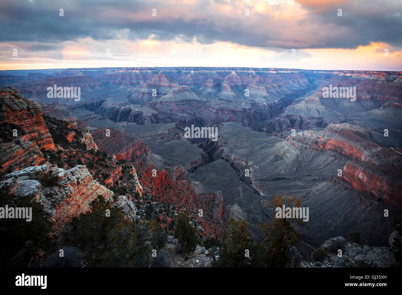 famous view of Grand Canyon , Arizona, USA Stock Photo - Alamy