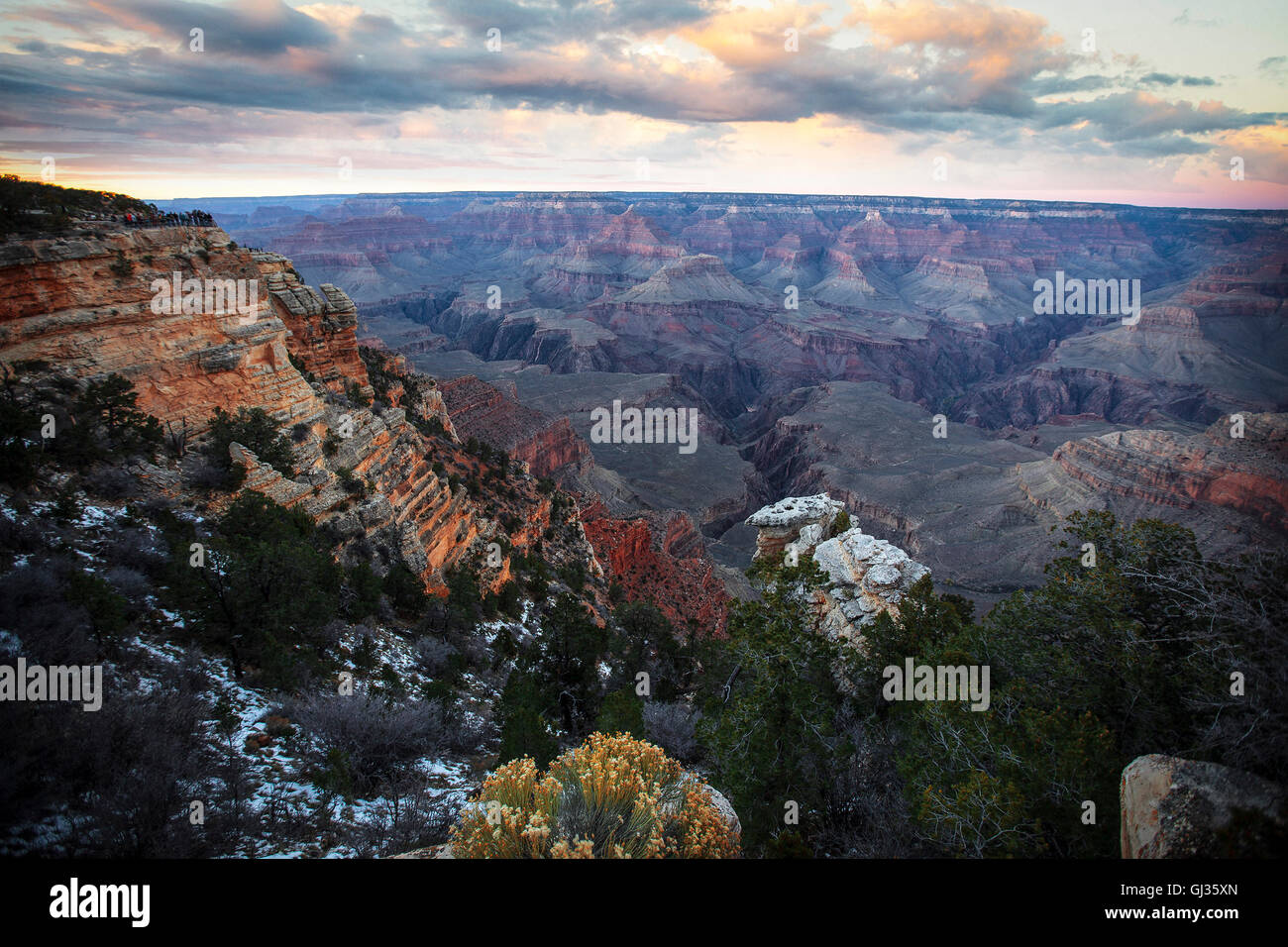 famous view of Grand Canyon , Arizona, USA Stock Photo - Alamy
