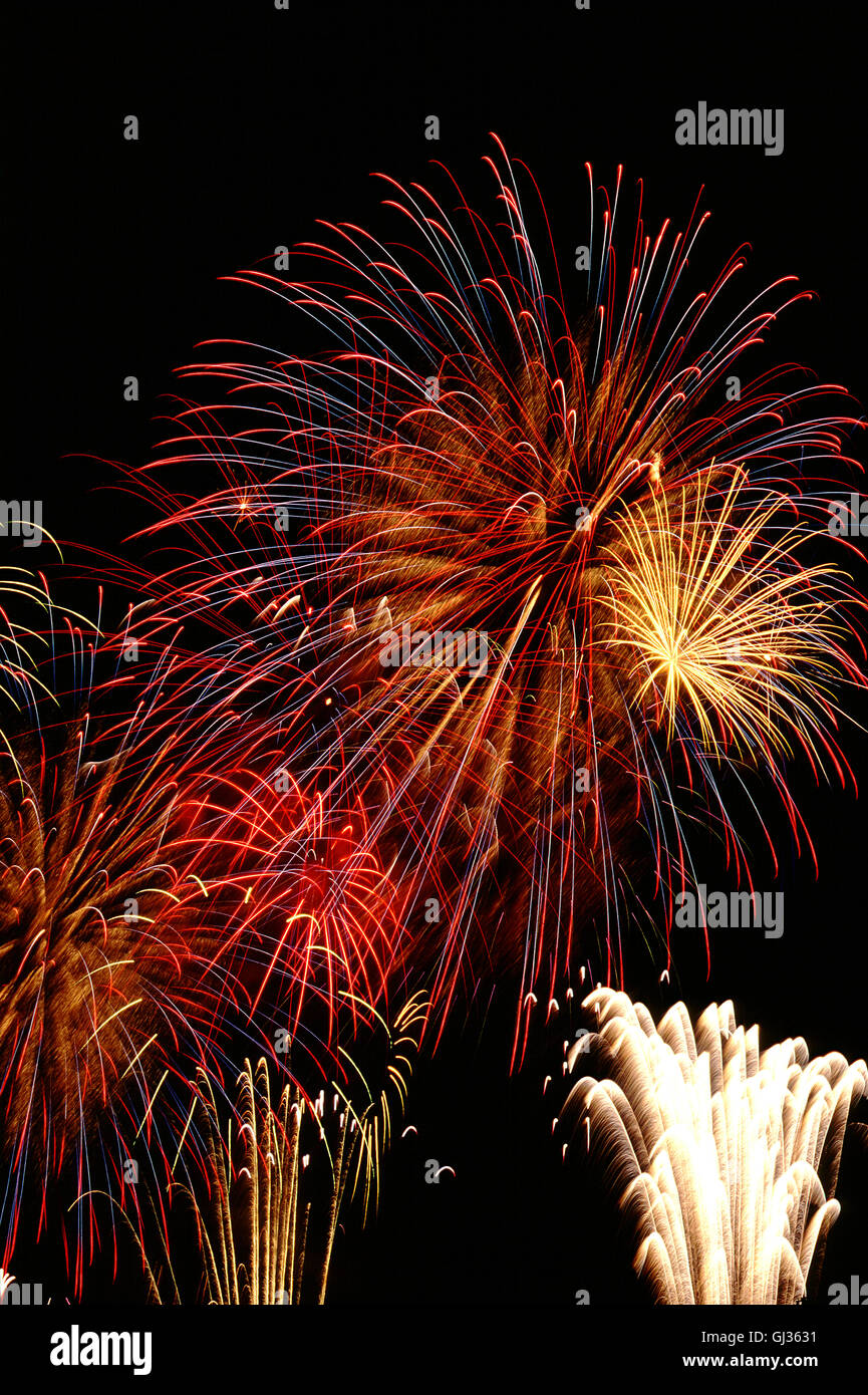Hanabi display hi-res stock photography and images - Alamy
