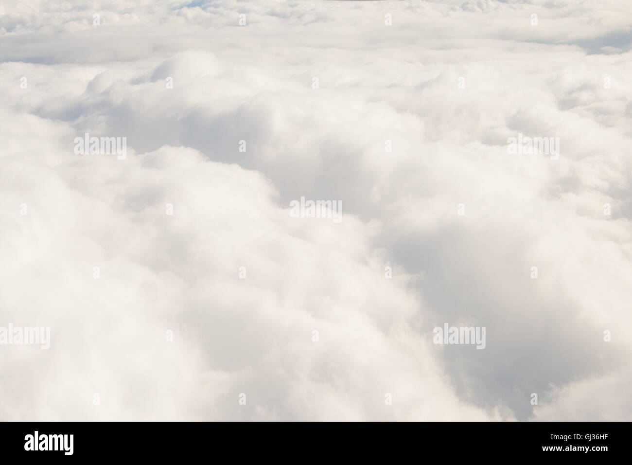 heavenly view high above the clouds Stock Photo - Alamy