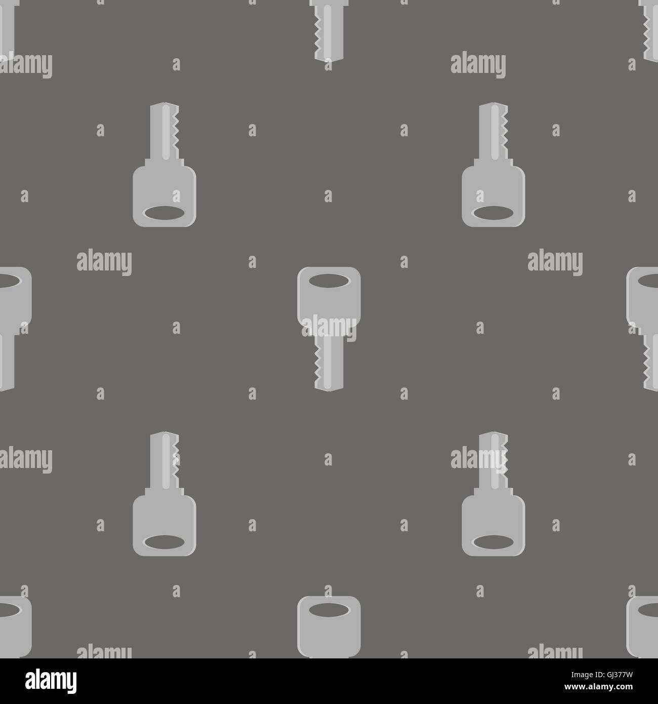 Seamless Grey Key Pattern Stock Vector Image & Art - Alamy