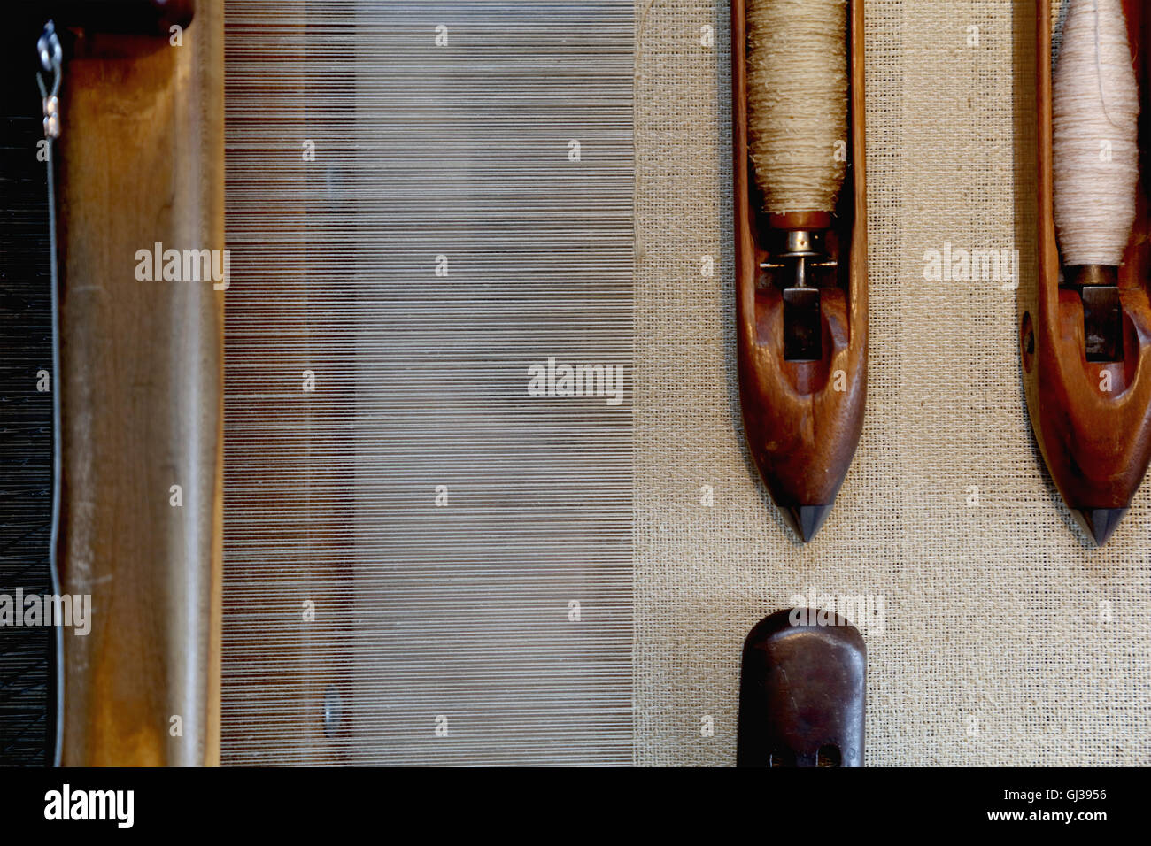 Shuttle weaving machine hi-res stock photography and images - Alamy