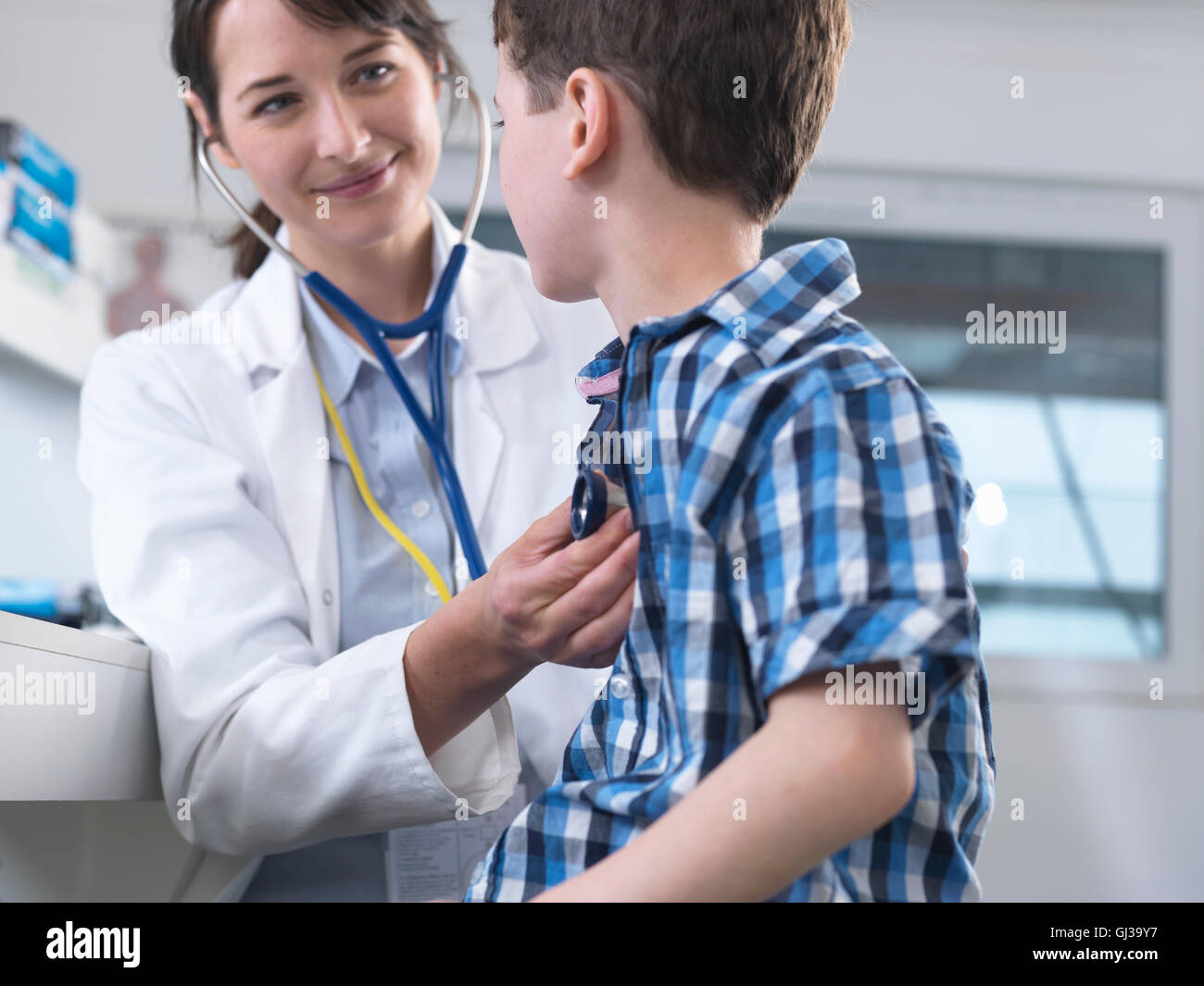 Check breathing hi-res stock photography and images - Alamy