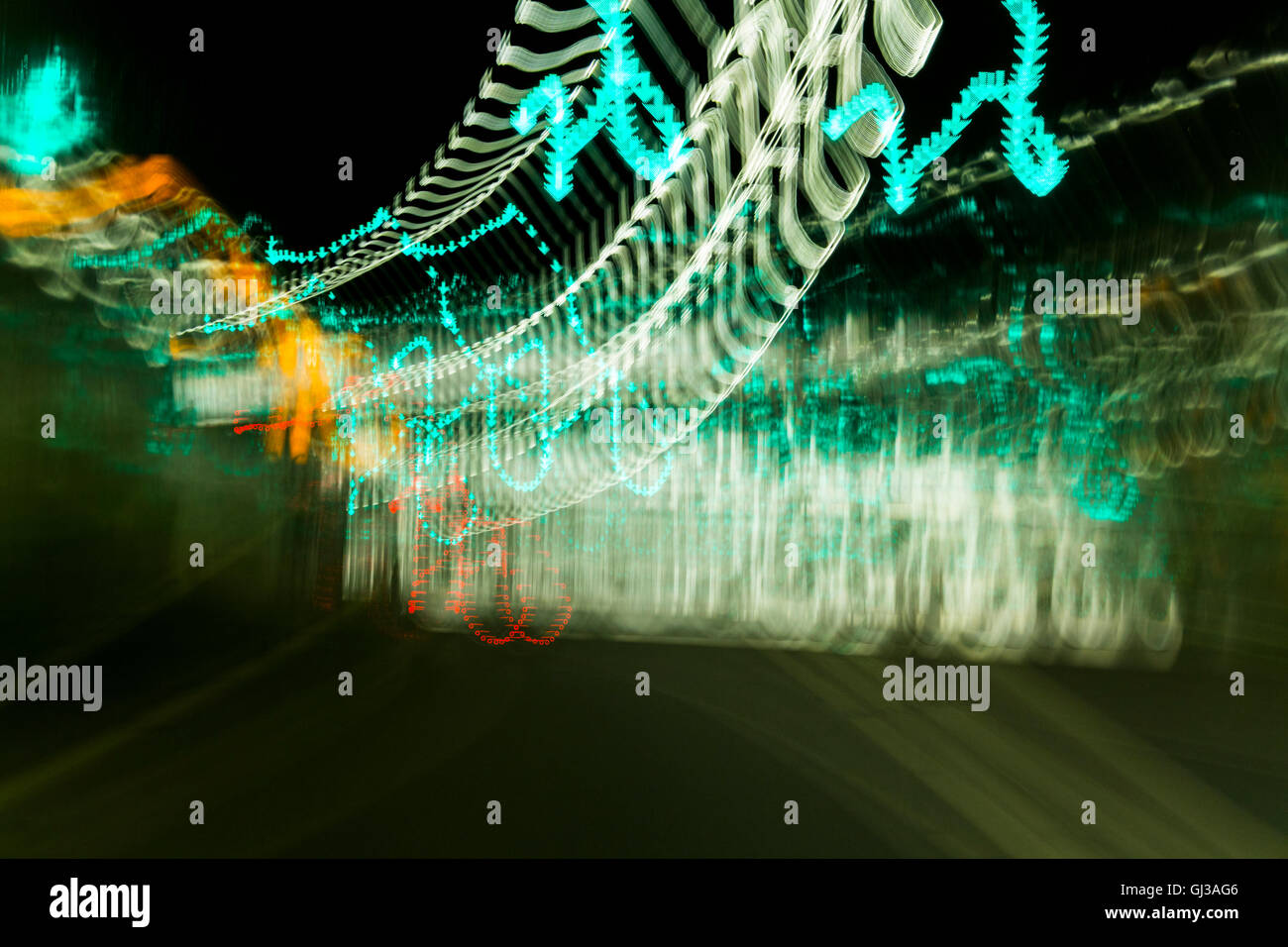 Abstract light streaks Stock Photo - Alamy