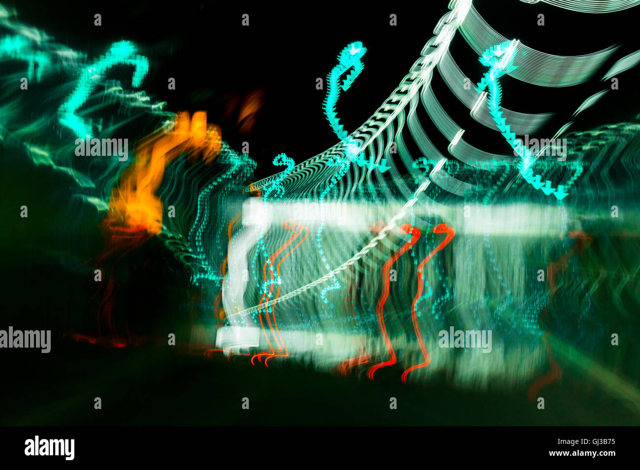 Abstract light streaks Stock Photo - Alamy