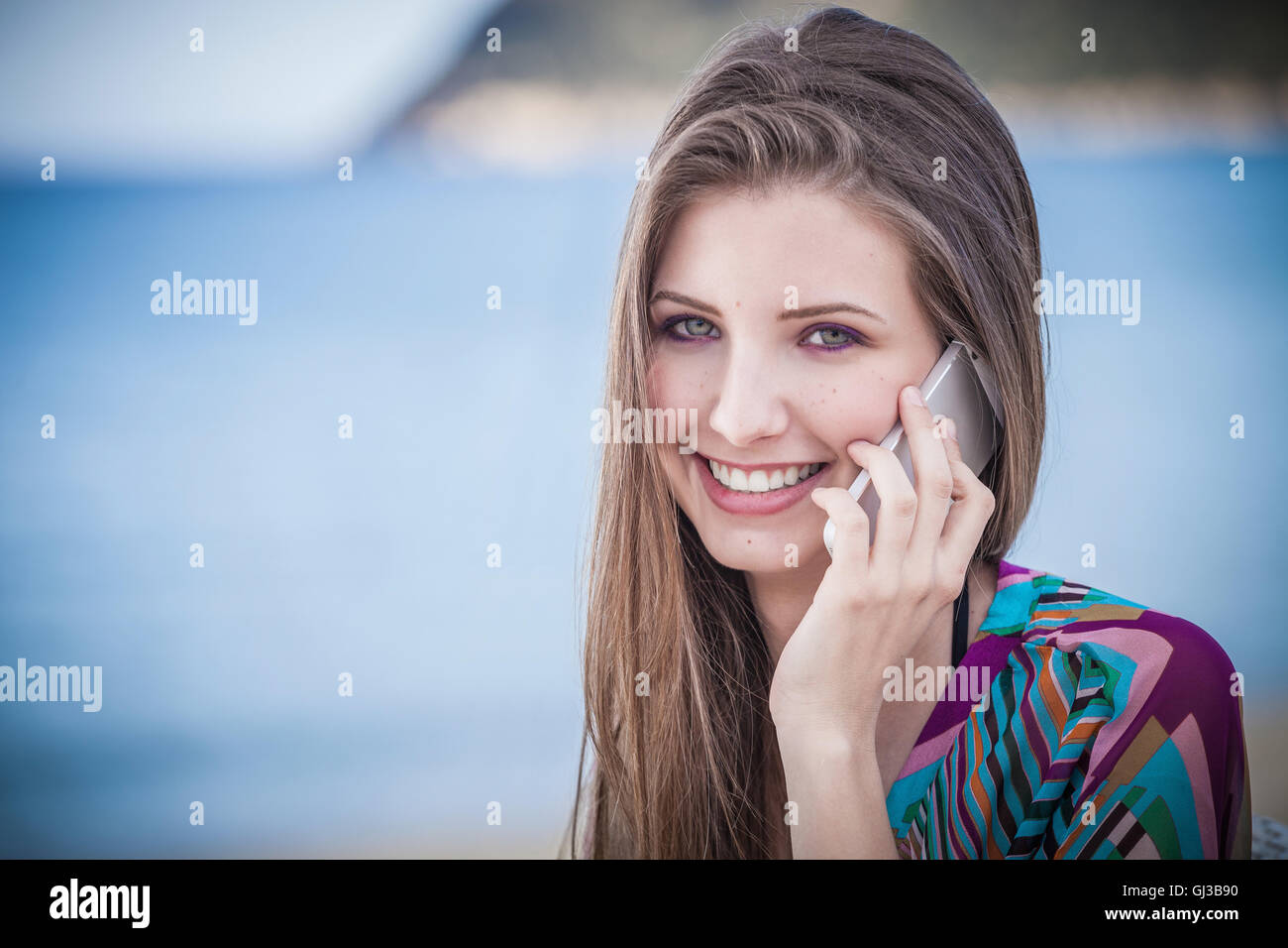 Talking beautiful hi-res stock photography and images - Alamy