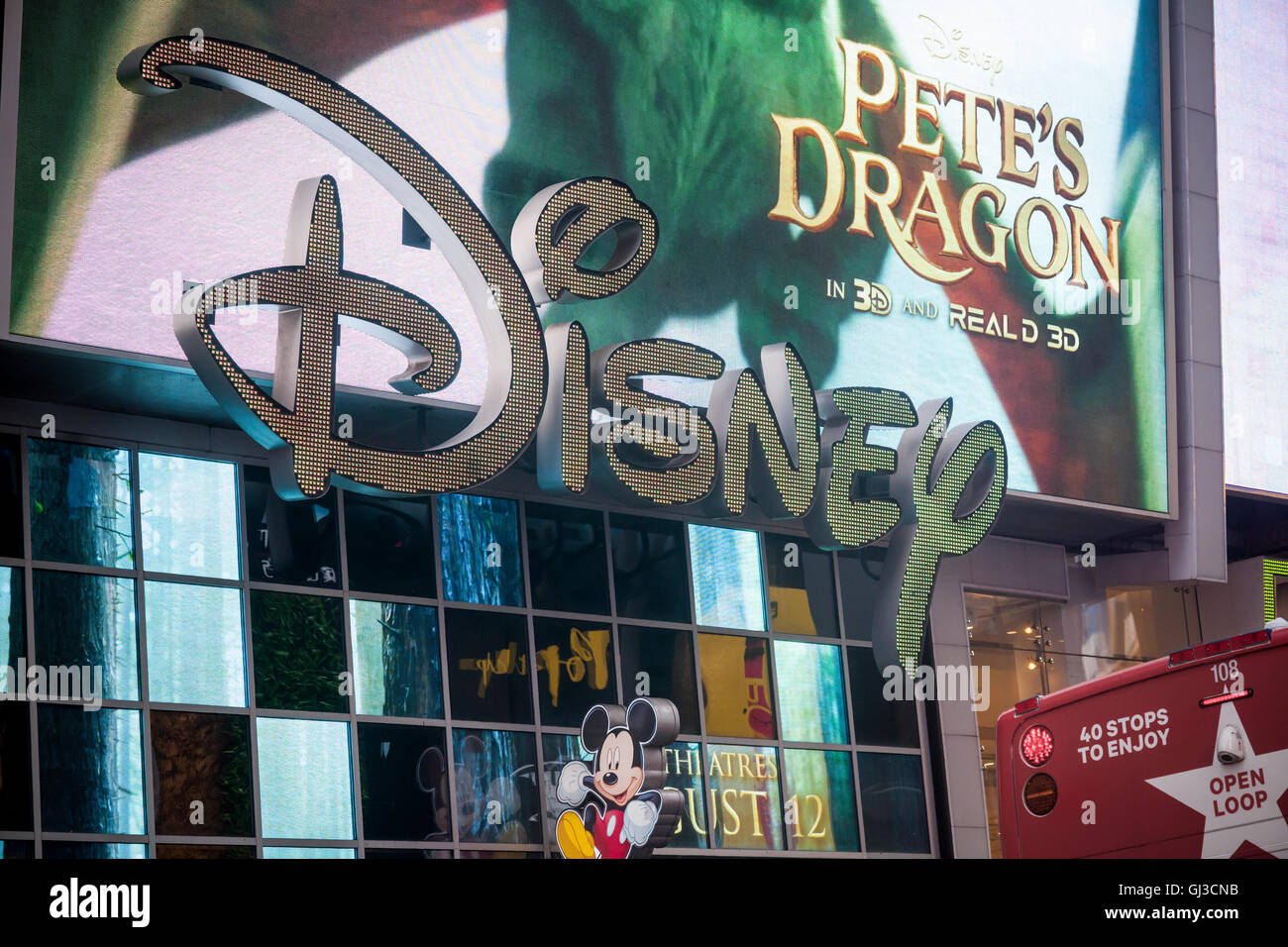 The Disney store in Times Square in New York on Tuesday, August 9, 2016 ...