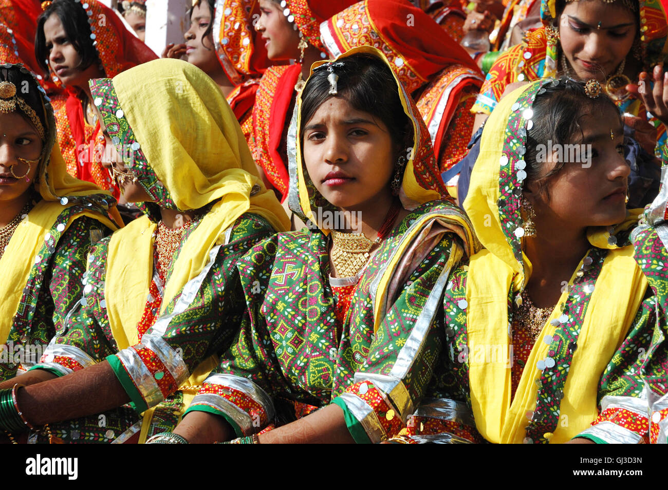 PUSHKAR, INDIA - NOVEMBER 21: Beautiful young indian women are ...