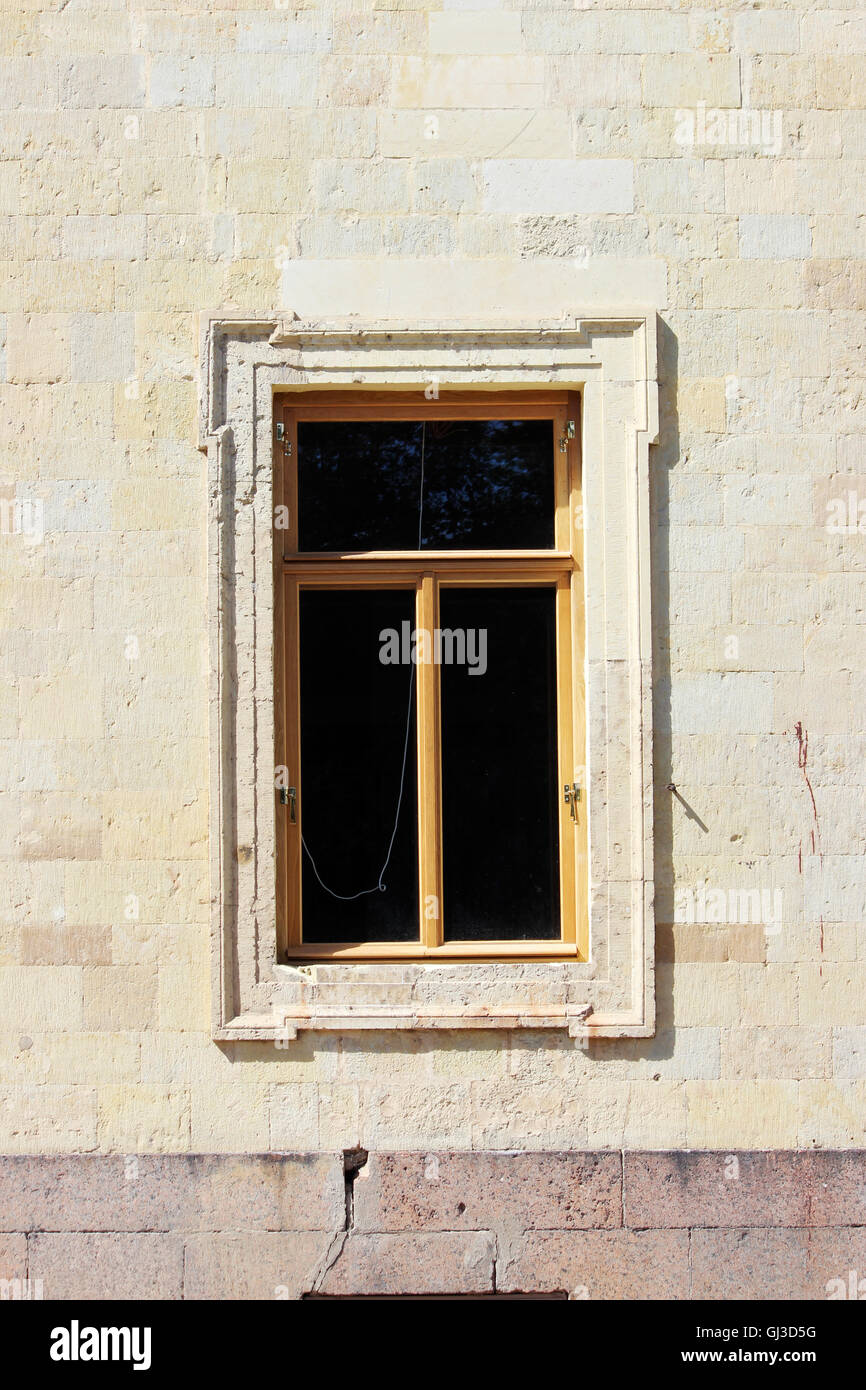 window in the historic architectural building Stock Photo - Alamy