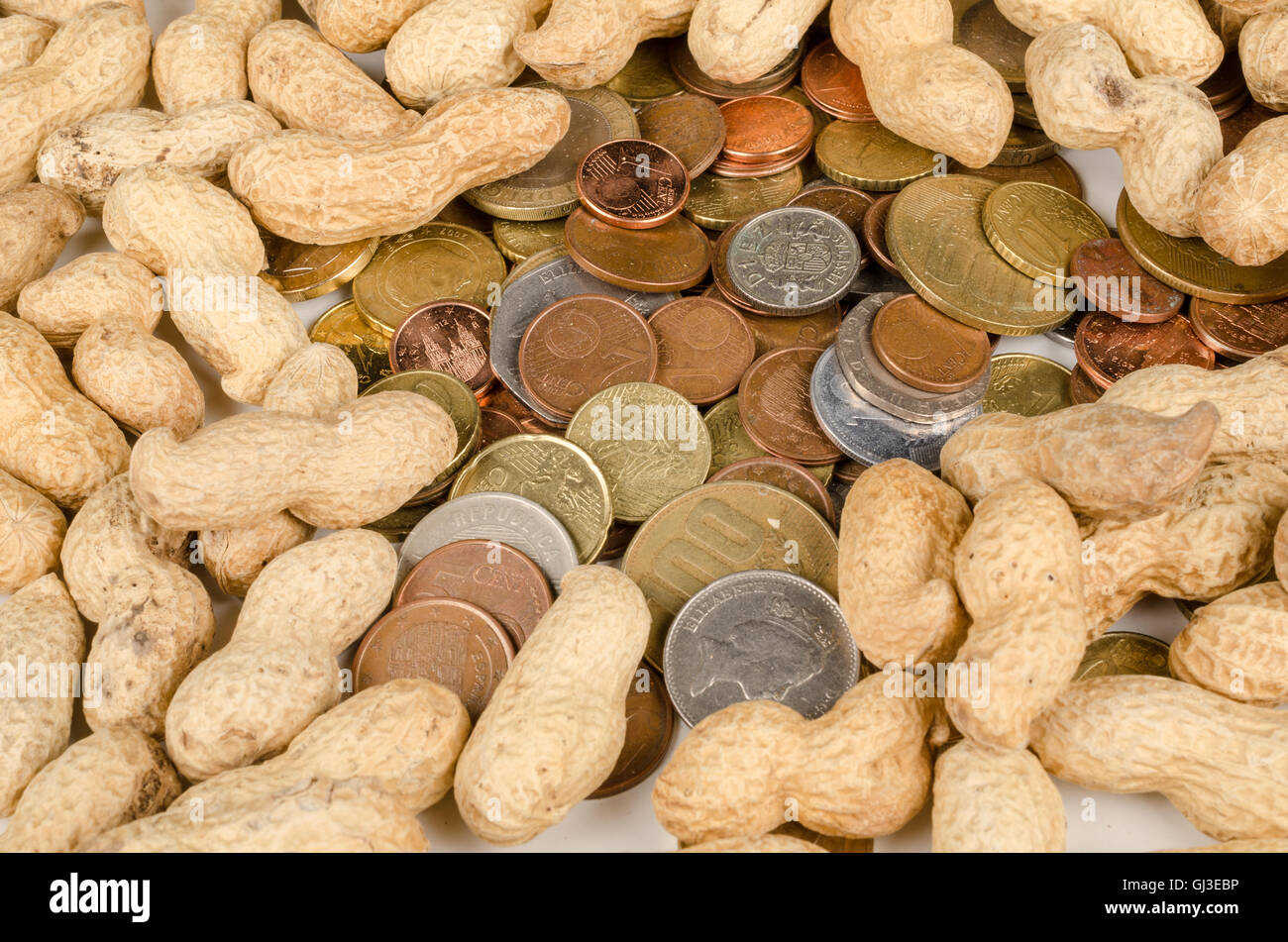 Pay peanuts hi-res stock photography and images - Alamy