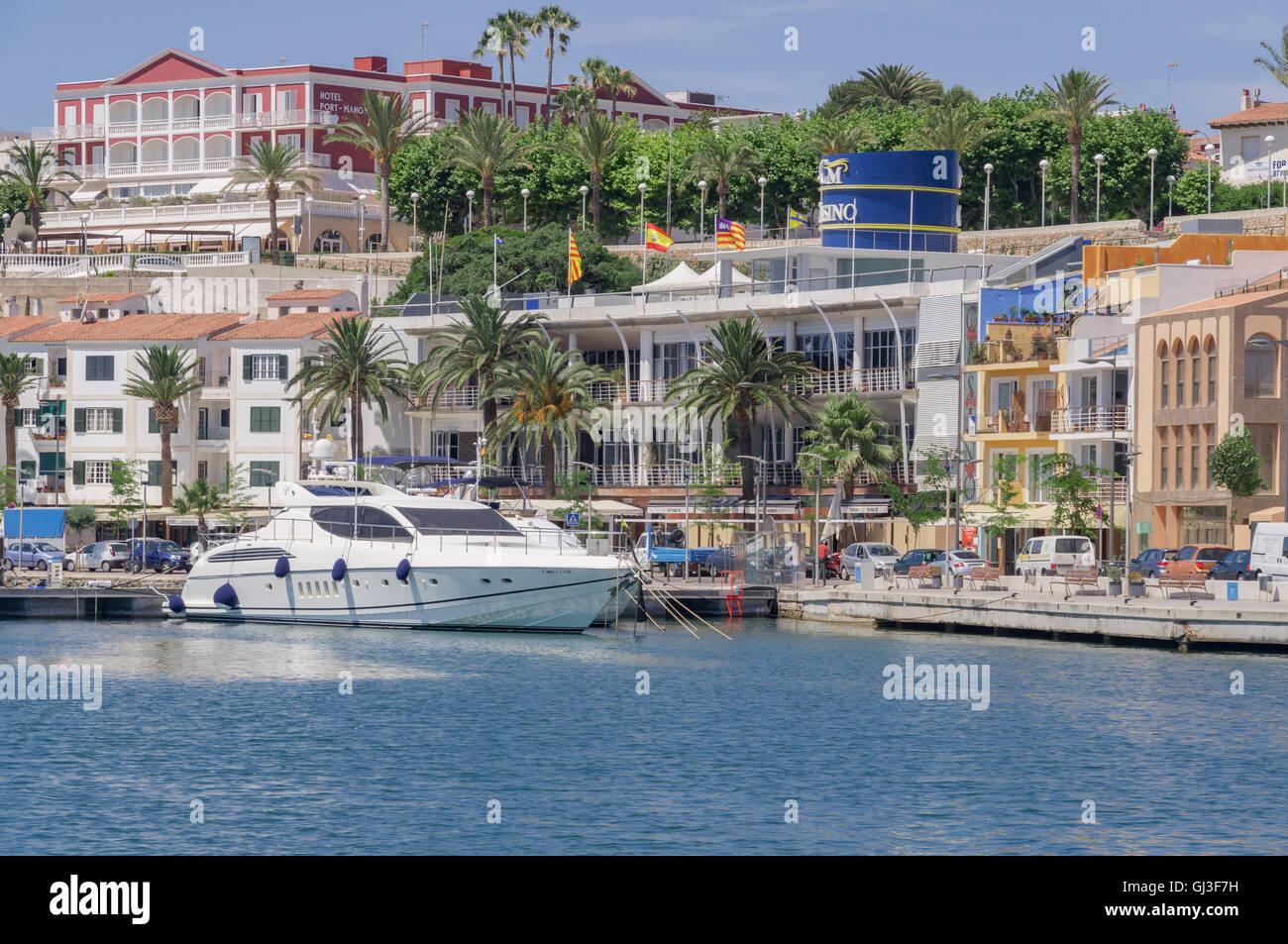 Mahon in Menorca, Spain Stock Photo - Alamy