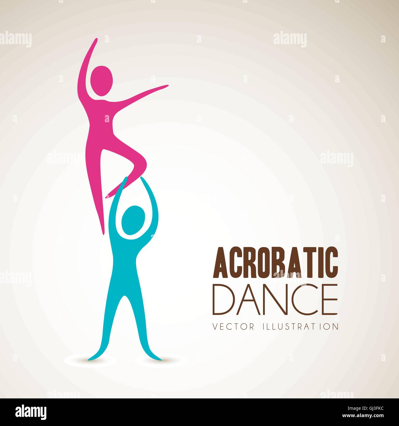Illustration of couples dance positions vector illustration Stock ...