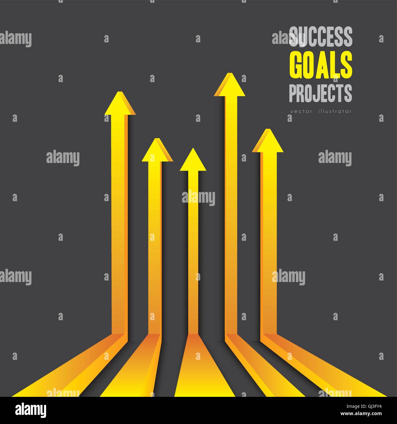 illustration of abstract line in perspective vector illustration Stock ...