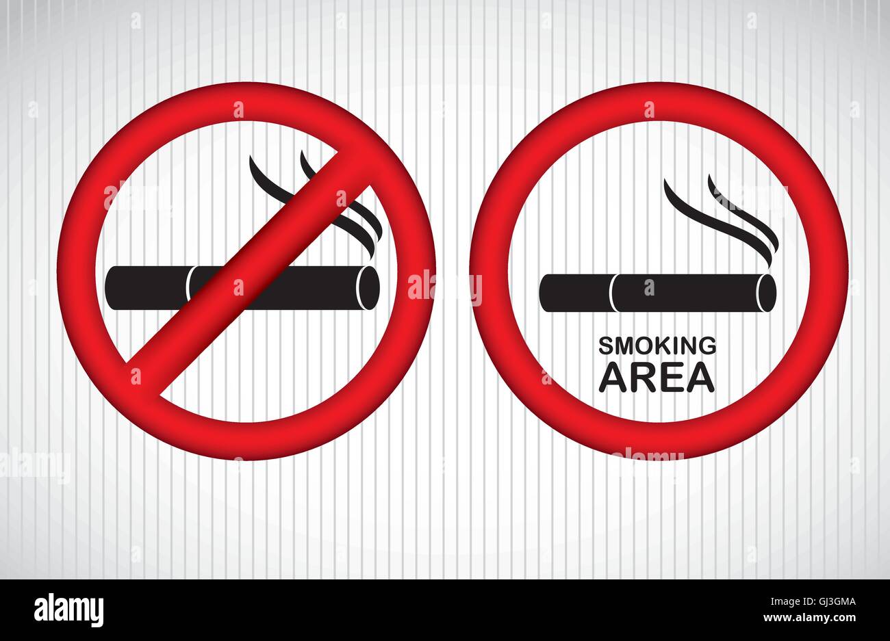 Illustration of health icon infographics smoking vector illustra Stock ...