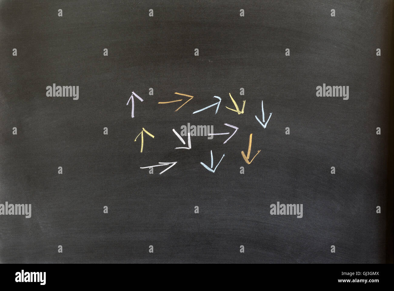 Directional arrows hi-res stock photography and images - Alamy