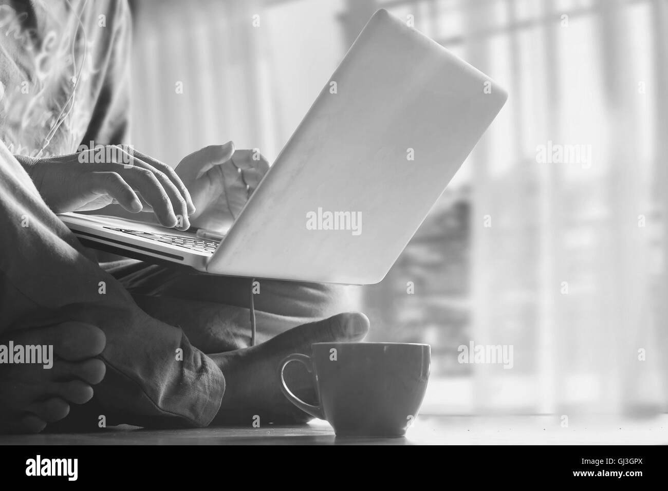 Casual communicating Black and White Stock Photos & Images - Alamy