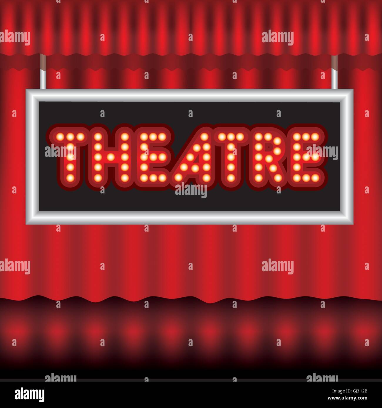 Showbiz Background Stock Vector Images - Alamy