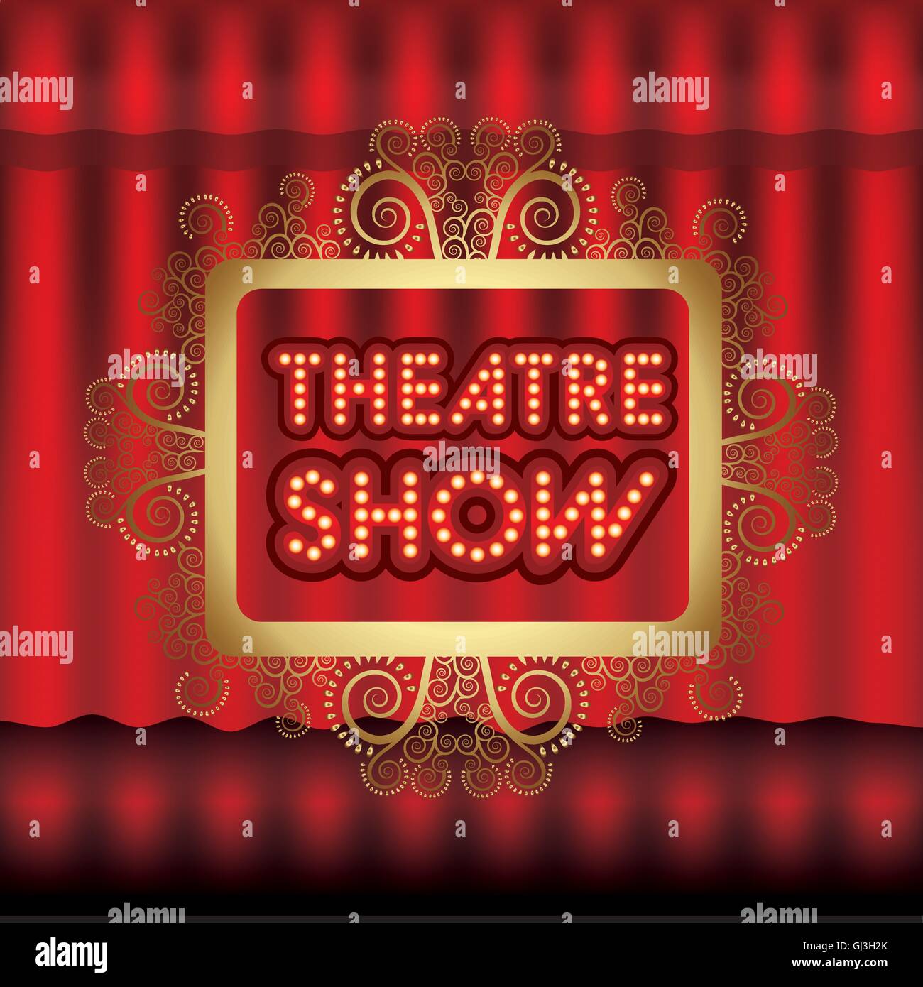 Showbiz Background Stock Vector Images - Alamy