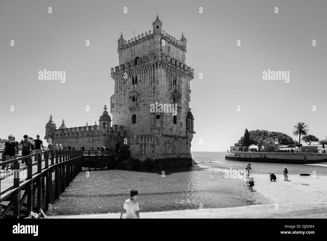 Belem Tower in Lisbon, Portugal Stock Photo - Alamy