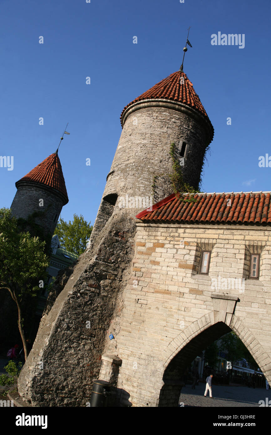 Viru Gate, which is at the eastern section of the city wall and ...