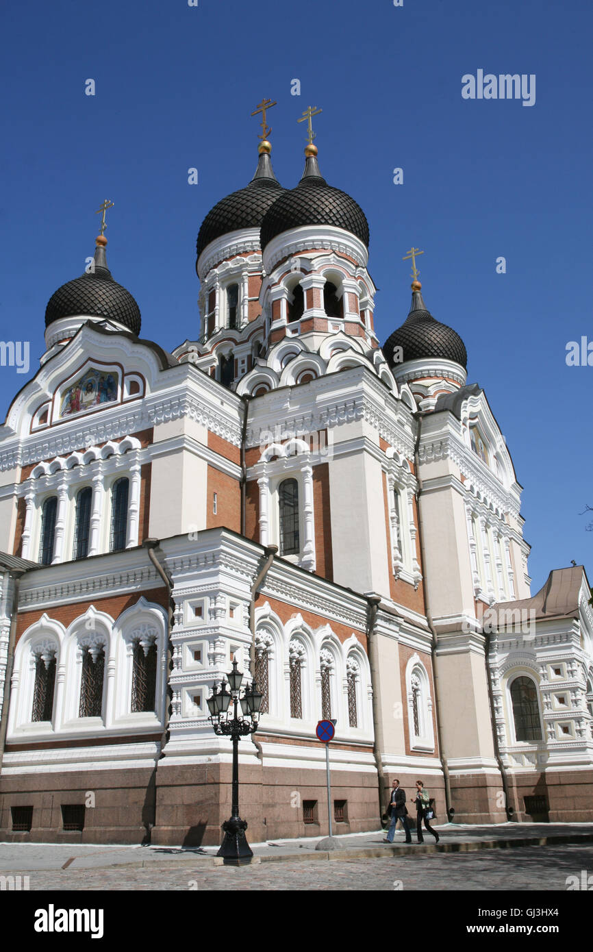 Tallinns largest and grandest orthodox cupola cathedral hi-res stock ...