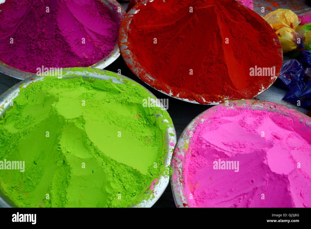 Colorful abir hi-res stock photography and images - Alamy