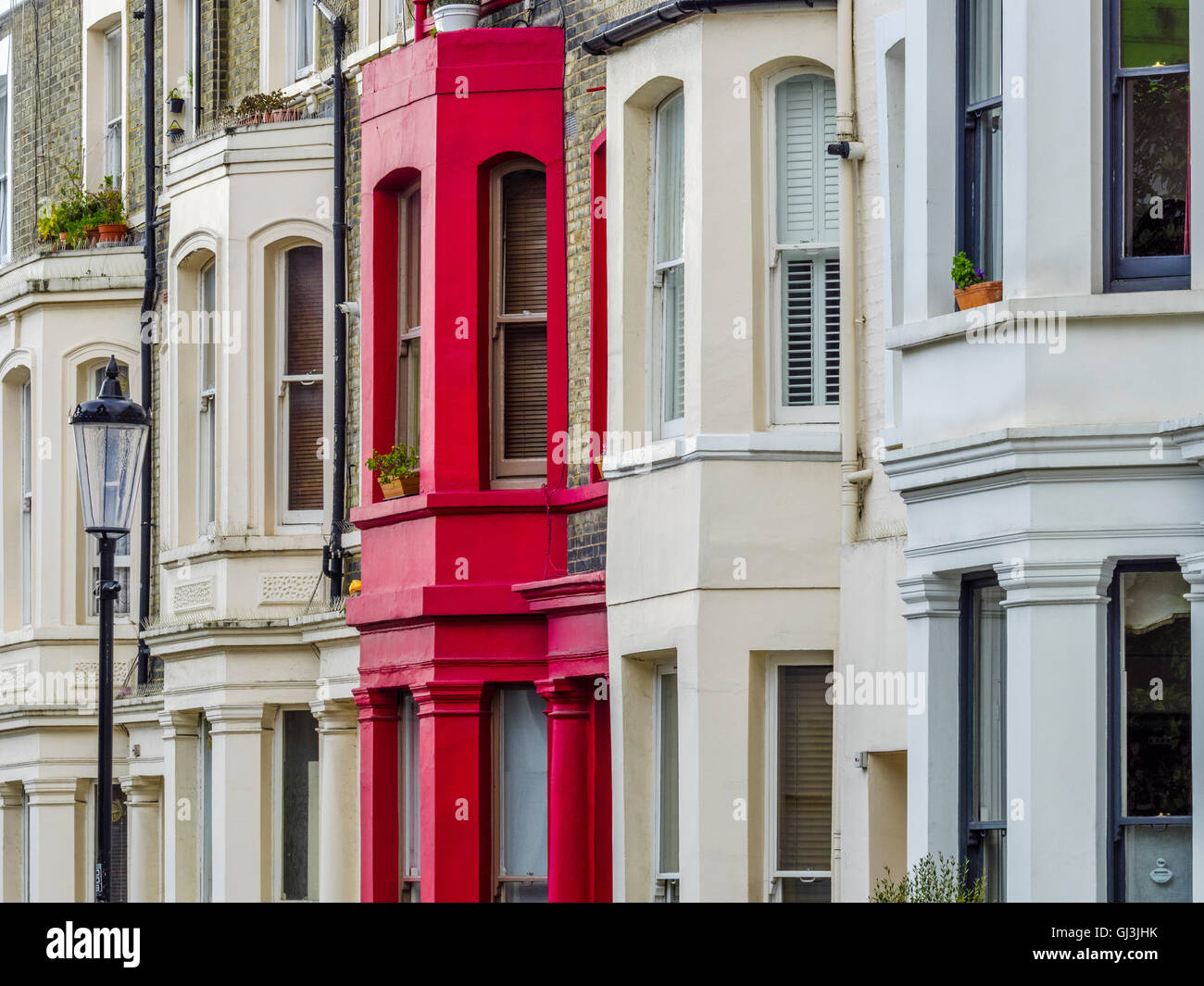 Notting Hill Apartments, London England Stock Photo - Alamy