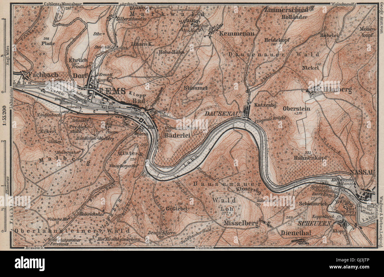 Vintage deutschland karte hi-res stock photography and images - Alamy