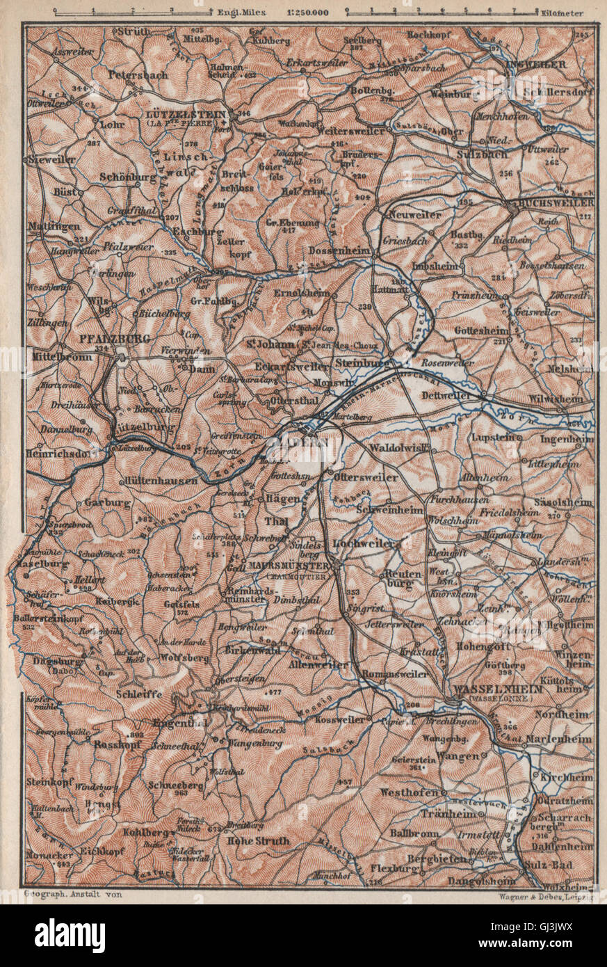 Map of saverne hi-res stock photography and images - Alamy