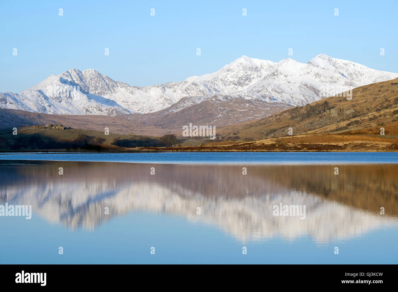 Snowdon mountain range, Snowdonia, North Wales, UK Stock Photo - Alamy