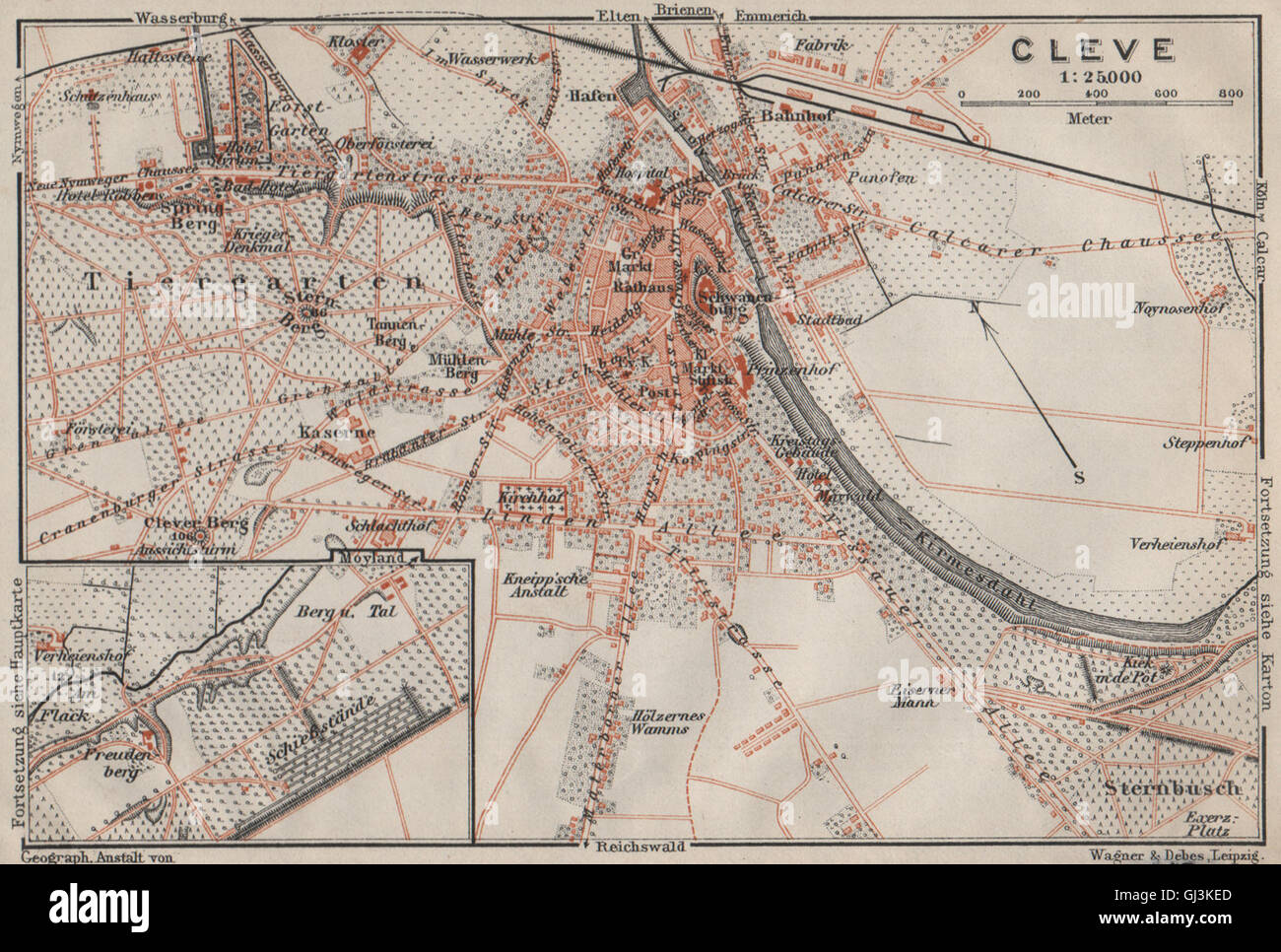 Cleve map hi-res stock photography and images - Alamy
