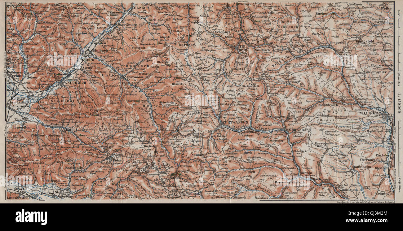 SCHWARZWALD 4. BLACK FOREST.ELZTAL Kandel Rohrhardsberg Yacher Zinken ...