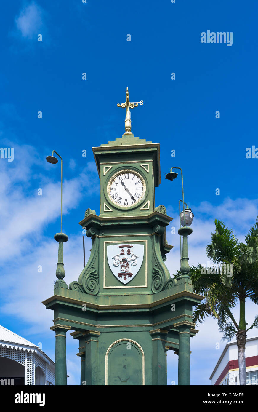 dh Basseterre ST KITTS CARIBBEAN The Circus clock berkeley memorial ...