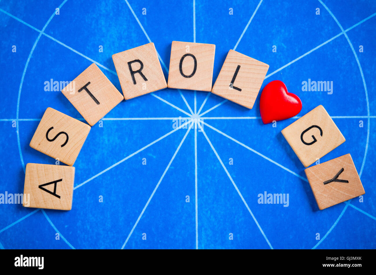 love for astrology concept Stock Photo - Alamy