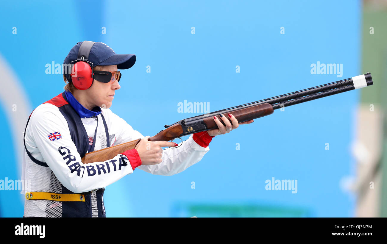 Great Britain's Elena Allen during the Women's Skeet Qualification at ...