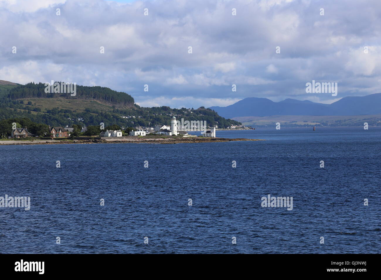 Toward Lighthouse Toward Point Scotland August 2016 Stock Photo - Alamy