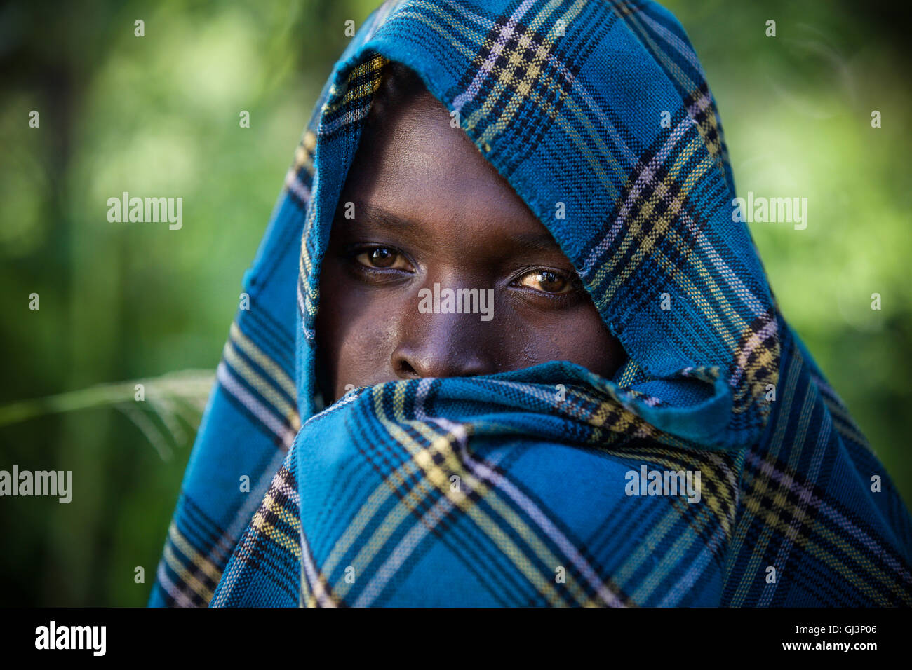 Woman from the Suri tribe in Ethiopia Stock Photo - Alamy